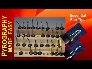 Wood Burning - Essential Pen Tips You Need To Own for pyrography wood burning