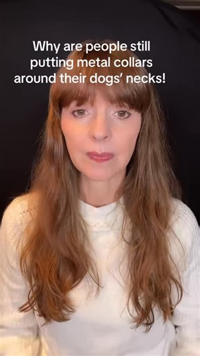 Why are people still using metal collars around their dogs’ necks when so many trainers, behaviour consultants, veterinarians and veterinary behaviorists caution against their use because of the damage these collars can do. Listen in… #victoriastilwellpositively #victoriastilwellacademy #dogtraining #dogs #vspdt | Victoria Stilwell