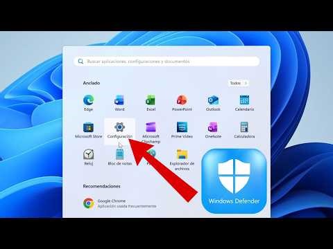Cómo desactivar o deshabilitar Windows Defender en Windows 11
