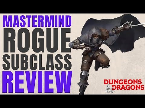 Mastermind Rogue - D&D 5e Subclass Series
