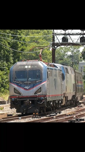 Mid-Atlantic Transit Watch on Instagram: "#Amtrak Pennsylvanian train #43 passing Overbrook train station on track 4 in this late June 2024 video. It is not everyday that you would see both a diesel and a locomotive. Usually #43 would be a electric locomotive from New York Penn to 30th street station. Then the electric would be exchanged for an diesel locomotive on the opposite end of the consist. #publictransportation #tv_transport #travelphotography"