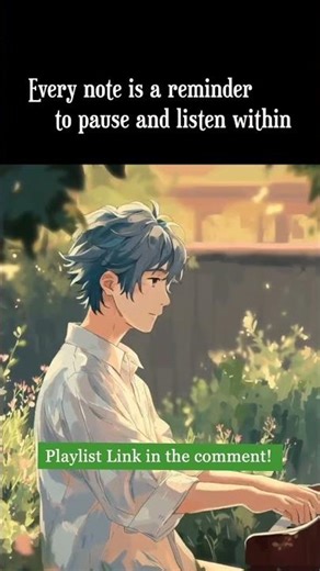 Every note is a reminder to pause and listen within 🌌 | Relaxing Piano Short