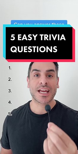 Test Your Knowledge with These 5 Easy Trivia Questions!
