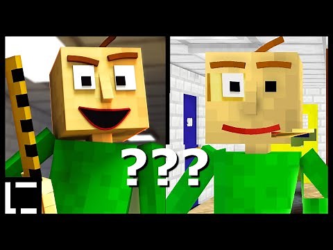 "Baldi's Basics the Musical" BUT something's not right. (Minecraft Version)