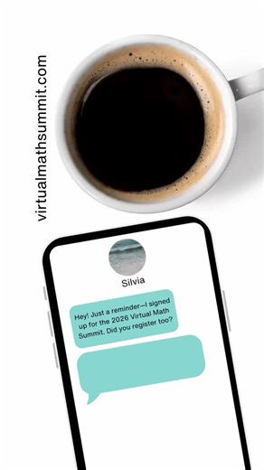 Discover the excitement of the Virtual Math Summit, taking place on February 28 and March 1, 2026! This online event is designed to ensure every K-12 student has access to exceptional math resources and learning opportunities. Join educators and parents in supporting students' math journeys! 📚✨ @buildmathminds