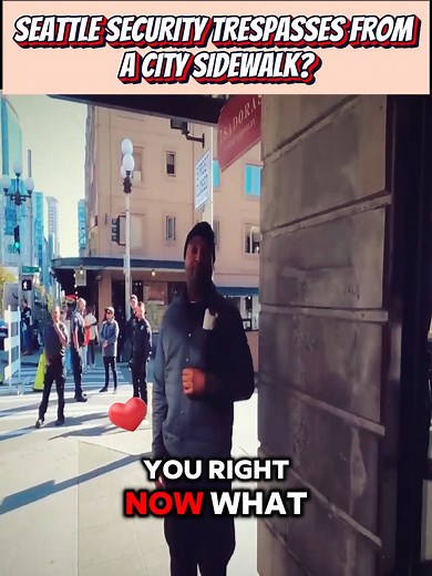 SEATTLE SECURITY TRESPASSES FROM A CITY SIDEWALK? NO RECORDING IN PUBLIC - EVER!!!!!! | สนามฟุตบอลหญ้าเทียมอิคิวซัง อารีน่า