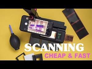 the CHEAPEST & FASTEST WAY TO SCAN IN YOUR FILM | (LAB vs. EPSON vs. PHONE)