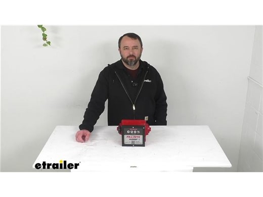 Review of Fill-Rite 4 Digit Mechanical Wheel Fuel Transfer Meter - FR26XQ