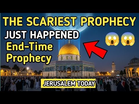 9:00 PM JERUSALEM EVENT: The SCARIEST Prophecy in the Bible Just Happened