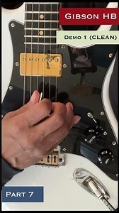 Gibson Humbucker Pickup Clean – Sustained Notes Tone Test