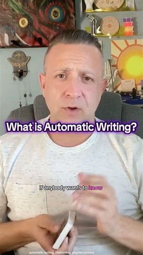 learn how to channel using automatic writing.