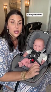 No matter the age or stage of your child, proper harness tightness is critical! For babies without neck control, the harness helps keep their body in a safe breathing position and for ALL kids, the harness ensures the best protection in the event of a car crash. How do you know if your harness is tight enough? Do the pinch test! Comment: PINCHTEST to see it in action and follow these steps: ✔️Tighten harness at legs, through torso and up and around shoulders. ✔️ Try to pinch the harness at the c