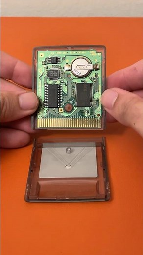 How to Open a GameBoy Color Cartridge #whattmeter #retrogaming #short