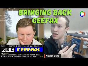 Reviving Ceefax: How To Build Your Own Teletext System. On air 24x7 on the web and YouTube!