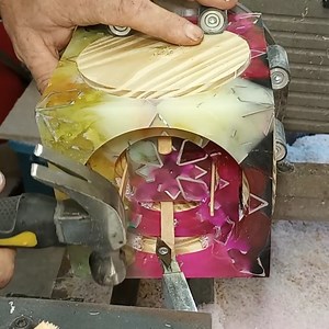 Resin Turning A Cube On Lathe Machine youtu.be/Wzaq9Cr1g8g | S. Saint