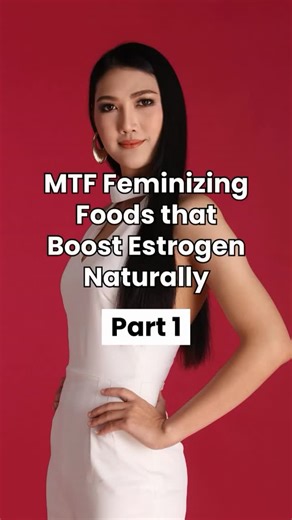 Lucille Sorella's Femme Secrets on Instagram: "🌟 MTF Feminizing Foods that Boost Estrogen Naturally - Part 1 🌟⁠ ⁠ Did you know that over 300 common foods contain plant estrogens called phytoestrogens? These phytoestrogens mimic the effects of estrogen and can have a feminizing effect on the body.⁠ ⁠ Although phytoestrogens aren't a substitute for gender-affirming hormone therapy, adding these foods to your diet could help support a more feminine hormone balance.⁠ ⁠ For more in depth tips, chec