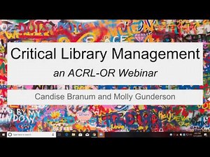 Critical Library Management