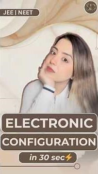 How to Write Electronic Configuration | Aufbau Principle, (n+l) Rule | JEE NEET Chemistry #jeemains