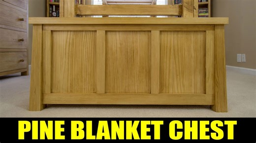 Making A Tongue & Groove Blanket Chest - 213