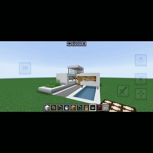 Minecraft: How To Build a Small Modern House Tutorial #minecraft