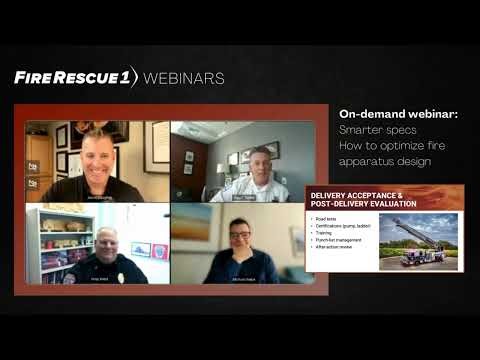 Tips for the final apparatus inspection | FireRescue1 webinars