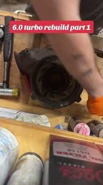 6 0 turbo tear down Part 3
