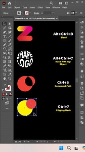 1.3K views · 20 reactions | illustrator Keyboard Shortcuts #tutorial #illustrator #graphicdesign #course #reels | HyperDesign | Facebook