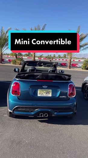 The #mini #cooper #convertible has a unique roof #ShowYourGreatness #cars #carbuzz #carsoftiktok #fyp