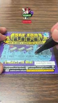 🚨 Scratching $2 CA Lottery "Set for Life" (Chasing a $1.2 MILLION Jackpot!) #lottery #scratchers