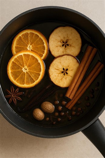 Crisp Fall Morning | Natural Simmer Pot | Mess-free Reusable | Cinnamon, Orange, Apple, Spices | Fragrance - Etsy