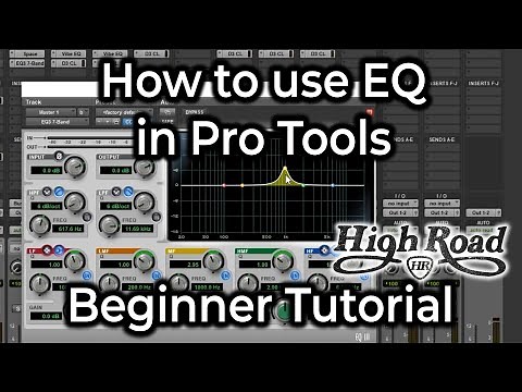 How to use EQ in Pro Tools - Beginner Tutorial