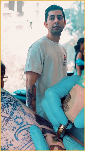 61K views · 71 reactions | Watch @ericjasondsouza tattoo the fire...