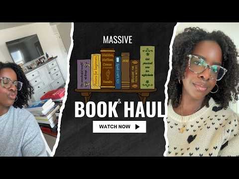 MASSIVE BOOK HAUL
