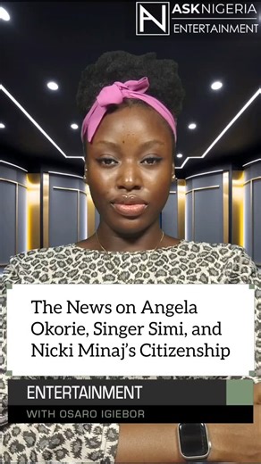 Ask Nigeria on Instagram: "Recent Stories on Angela Okorie, Singer Simi, and Nicki Minaj’s Citizenship ┃ Ask Nigeria Entertainment! 👫🏿🎸📽️🎵🇳🇬 - View exclusively on Social Media, join us for accurate and in depth reports about issues shaping Nigeria. Angela Okorie Remanded Over Alleged Cyber Offences Involving Mercy Johnson Nollywood actress Angela Okorie has been remanded at the Suleja Correctional Centre after her arraignment in Abuja over alleged cyber-related offences involving fellow a