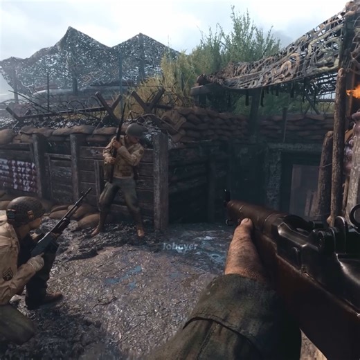 Call of Duty: World War II Campaign - D-Day (Part 3) #callofduty #COD #gamingreels | JobayerPlays