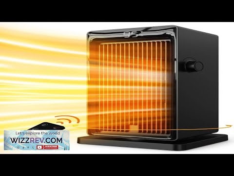 1500W Space Heater ECO Thermostat 90 Oscillating 24H Timer Remote Control Fast