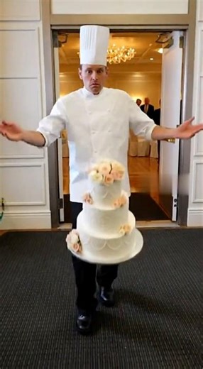 Chef Drops the Entire Wedding Cake in Shocking Wedding Fail! 😱🎂