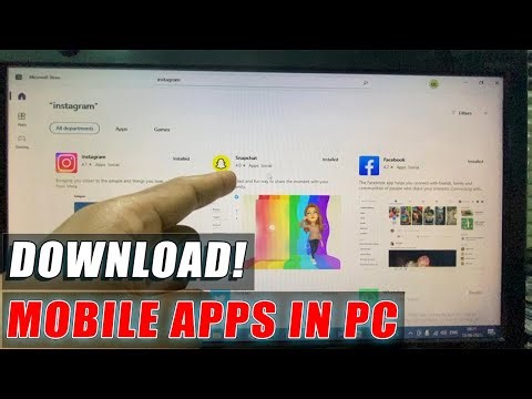 How to Download Mobile Apps on PC?