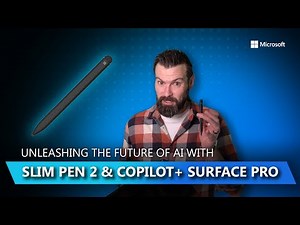 Unleashing the Future of AI with Slim Pen 2 & Copilot+ Surface Pro | Ink Anywhere