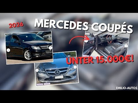 Mercedes Coupes unter 15 000€