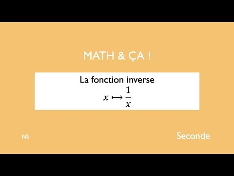 La fonction inverse