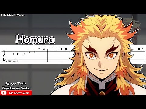 Demon Slayer: Kimetsu no Yaiba The Movie: Mugen Train - Homura (炎) Guitar Tutorial
