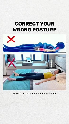 Sleep posture tends to get overlooked, but it is just as important as waking posture—especially since people spend about one-third of their lives asleep. Good sleep posture can prevent or relieve back pain, reduce snoring, and improve overall sleep quality. #virals #fbreels #physicaltherapy | Physical Therapy Session