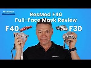 ResMed AirFit F40 Full Face Mask Review. Better than the F30?