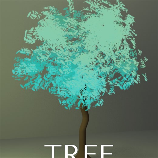 vil | How To Make a Tree in Blender, . https://youtube.com/shorts/4WWMkO9RG2Y . . #cartoonart #stylizedart #treeart #cuteart #digitalart #3dart... | Instagram