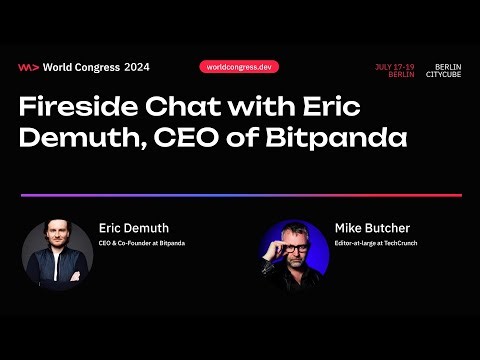 WWC24 - Fireside Chat with Eric Demuth, CEO of Bitpanda