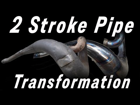2 Stroke Pipe Restoration - Start to finish