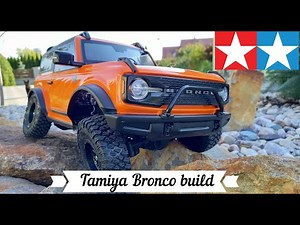 Tamiya Bronco - CC02 chassis build