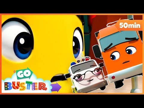 Buster Learns "Accidents Happen" | Go Learn With Buster | Videos for Kids