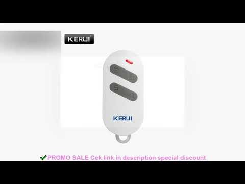 New Wireless High-performance Portable Remote Control 4 Buttons For KERUI G18 G19 W1 W2 K7 Home Alar